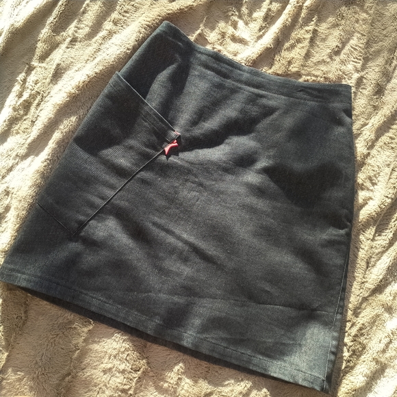 Cop.Copine | Skirts | Cop Copine Paris Big Pocket Denim Skirt | Poshmark